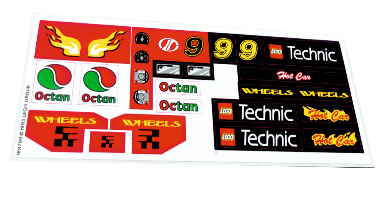 Reproduction de Stickers Set 8440 prédécoupés