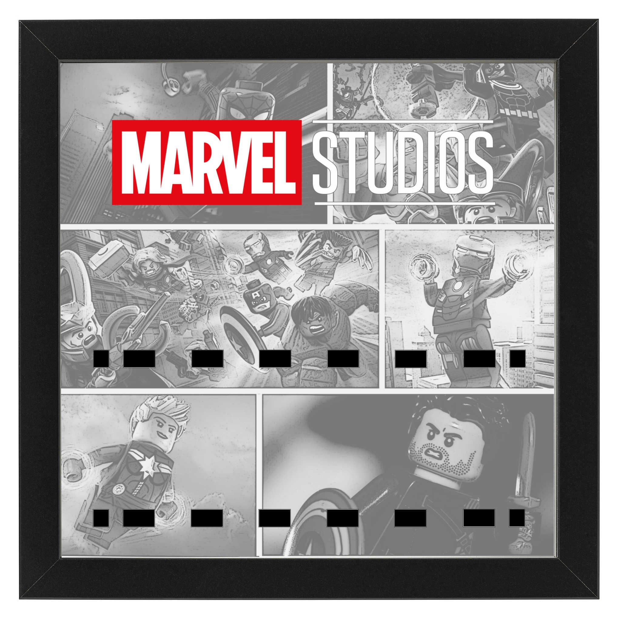 Cadre Série MARVEL v3 25x25 cm 12+ 4 Emplacements