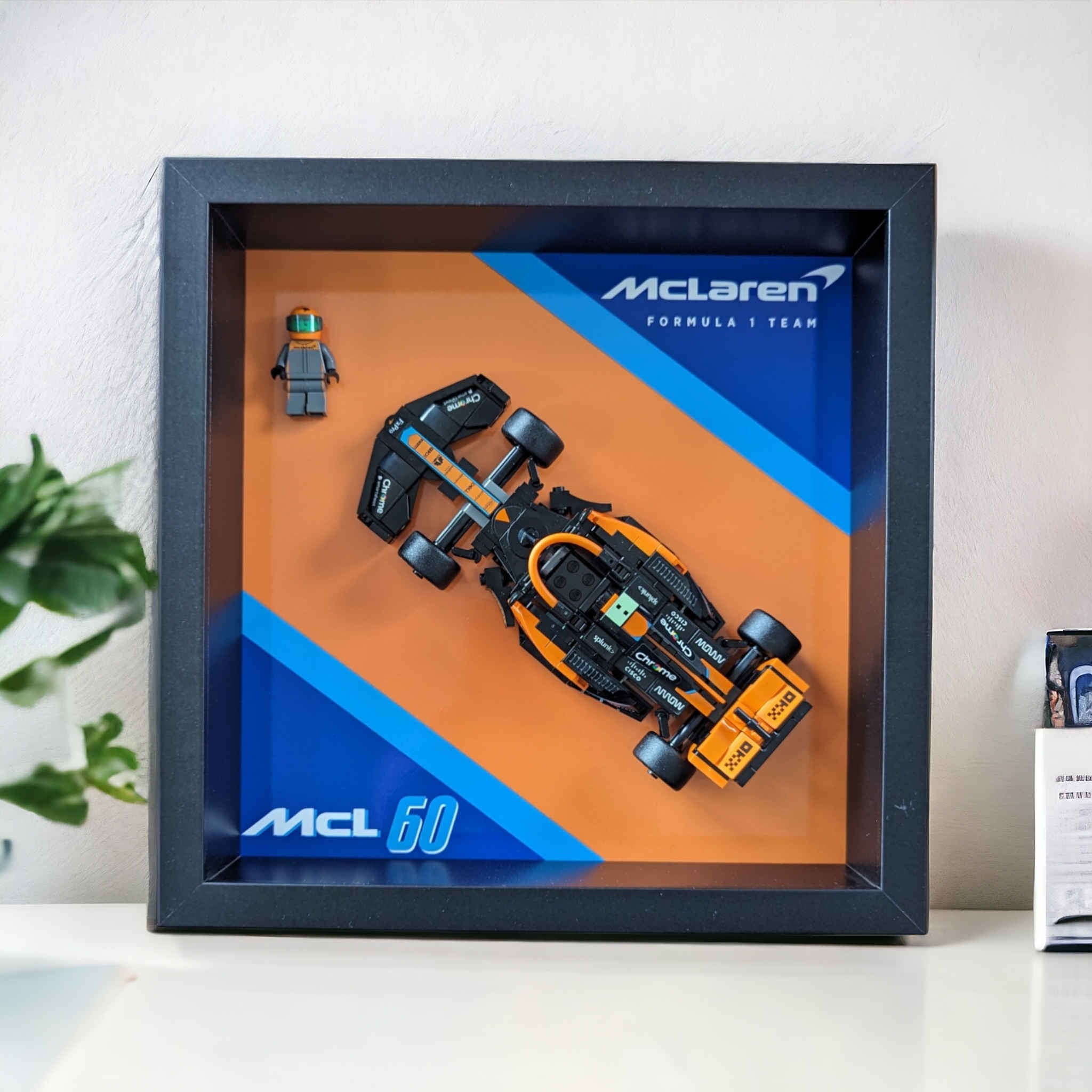 Cadre Exposition Speed Champion 25cmx25xm, pour Formule 1 McLaren 2023 ...